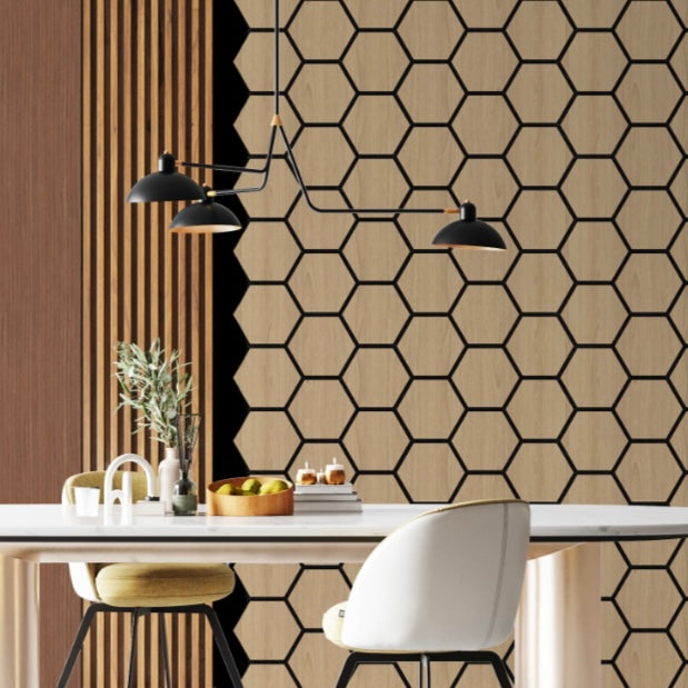 HEXA -1 Slat Wall Panel — Building Deco